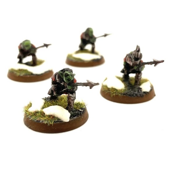 Games Workshop | Games | Moria Goblin Warriors 4 Painted Miniatures ...